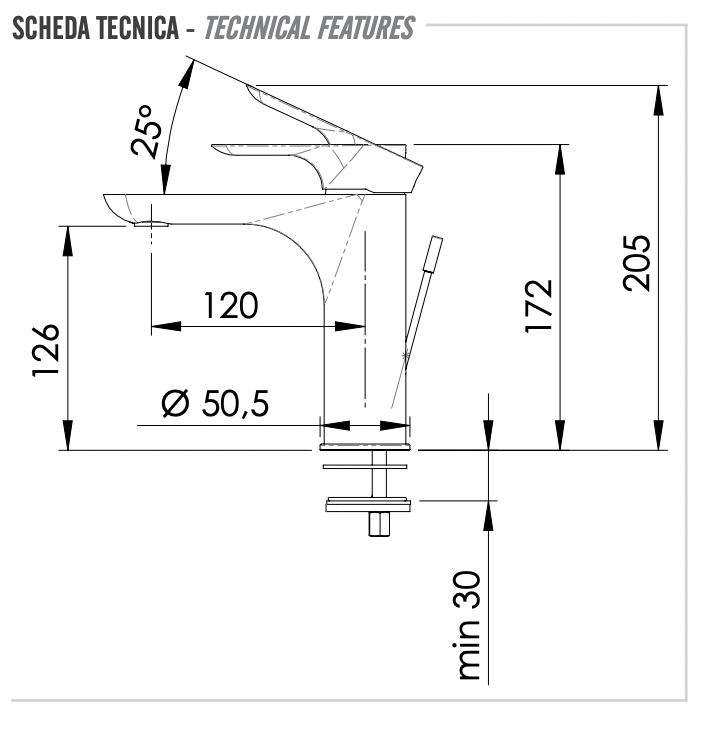 Смеситель для раковины Remer Infinity I10 - Masterbathroom